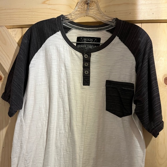 Broken Threads | Shirts | Broken Thread Henley T | Poshmark